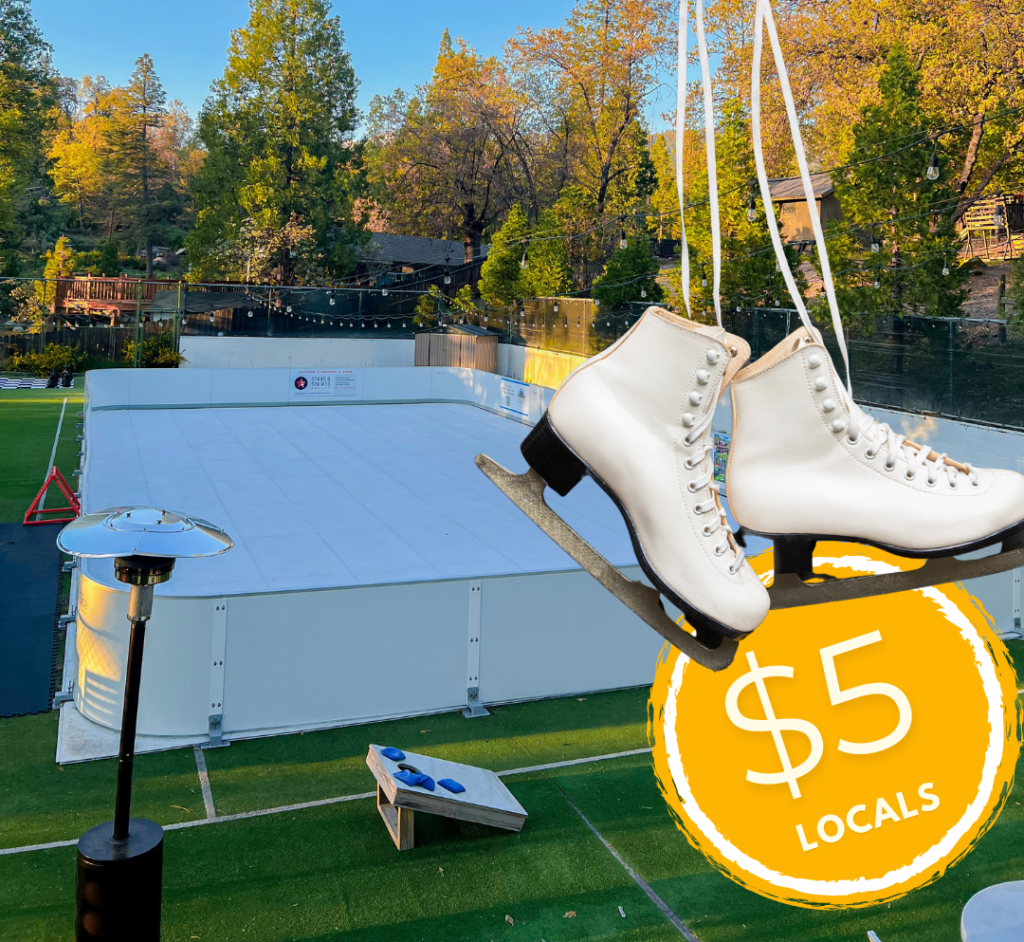 Bass Lake Skate Rink - The Pines Resort Blog